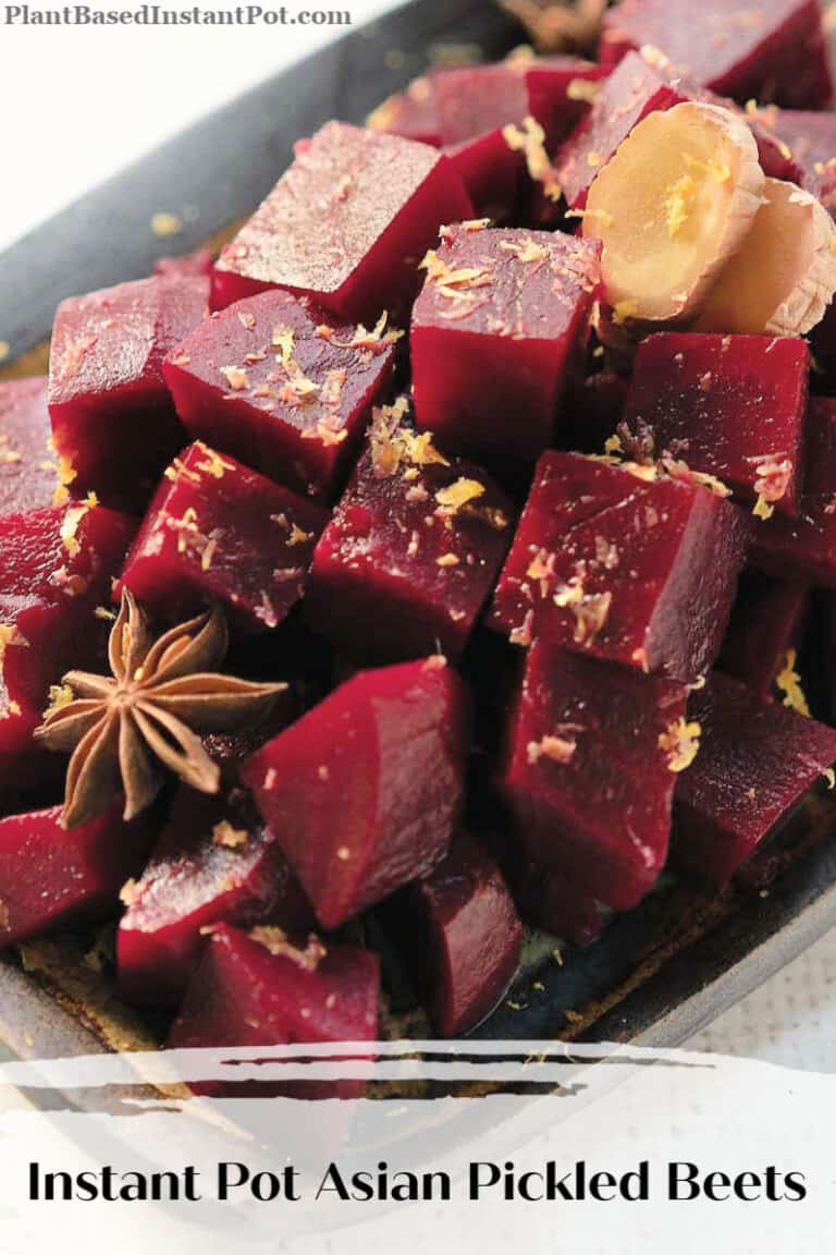 Instant Pot Asian Pickled Beets - Plant Based Instant Pot